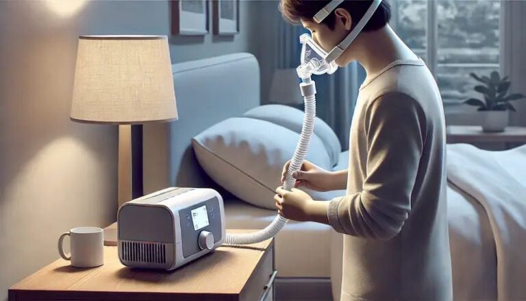 שימוש במכשירי CPAP לטיפול בדום נשימה חסימתי בשינה (OSA)